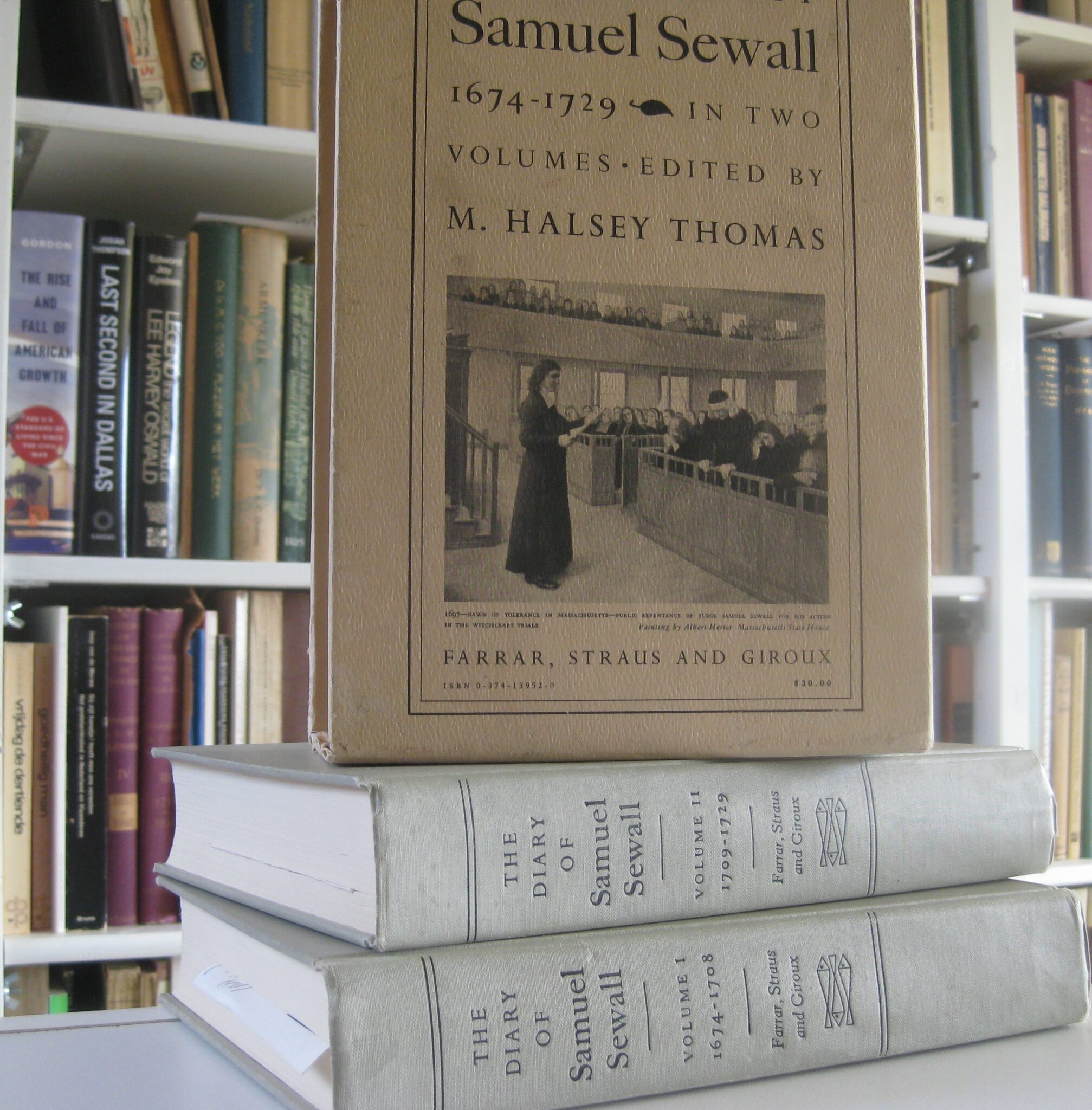Loving Parents? Part 2: Samuel Sewall (1652-1730) – A history of daily life
